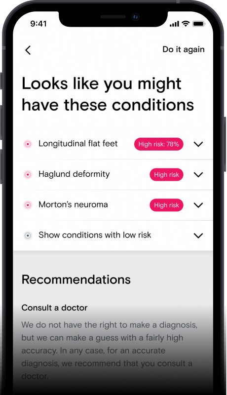 Neatsy app — AI wellness assistant!